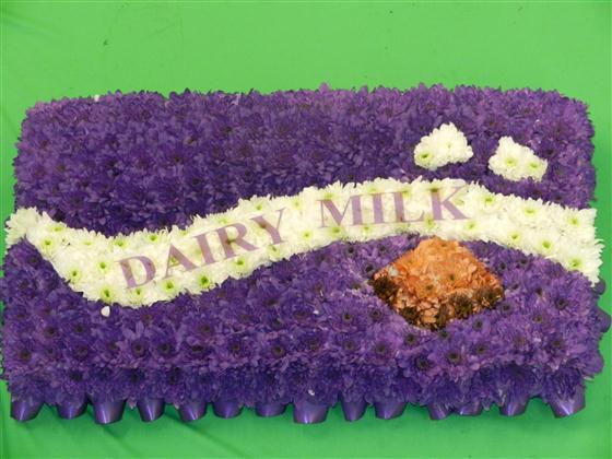 Cadburys Chocolate Bar Funeral Tribute - Funeral Flowers Swansea