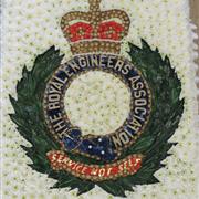 Royal Engineers logo - Funeral Flowers Swansea